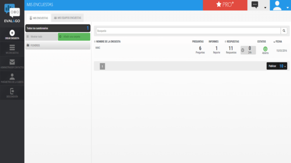 Guía completa sobre la herramienta de encuesta: eval and go - Yi Min ...