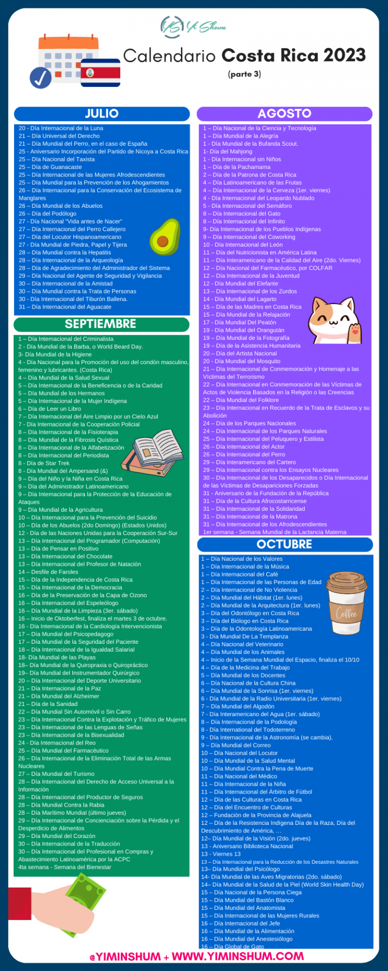 Días Feriados Costa Rica 2023: efemérides nacionales y mundiales