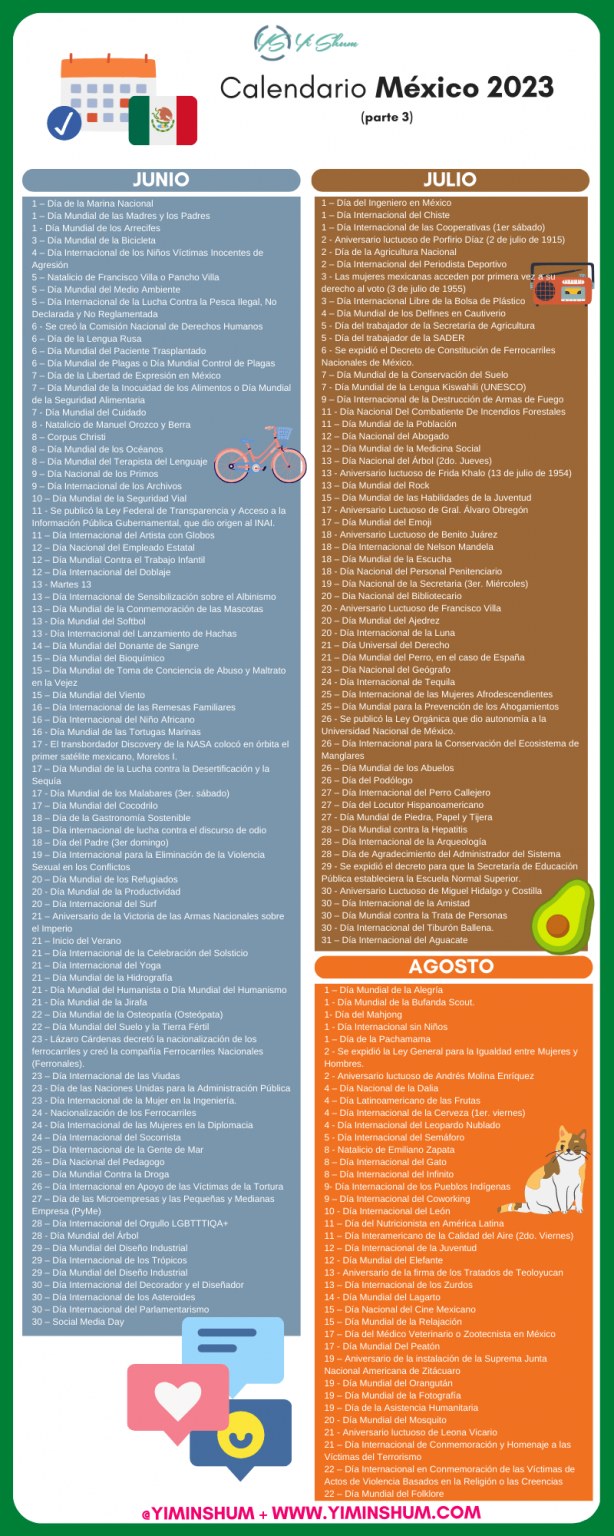 Días Feriados México 2023: fechas y efemérides nacionales y mundiales