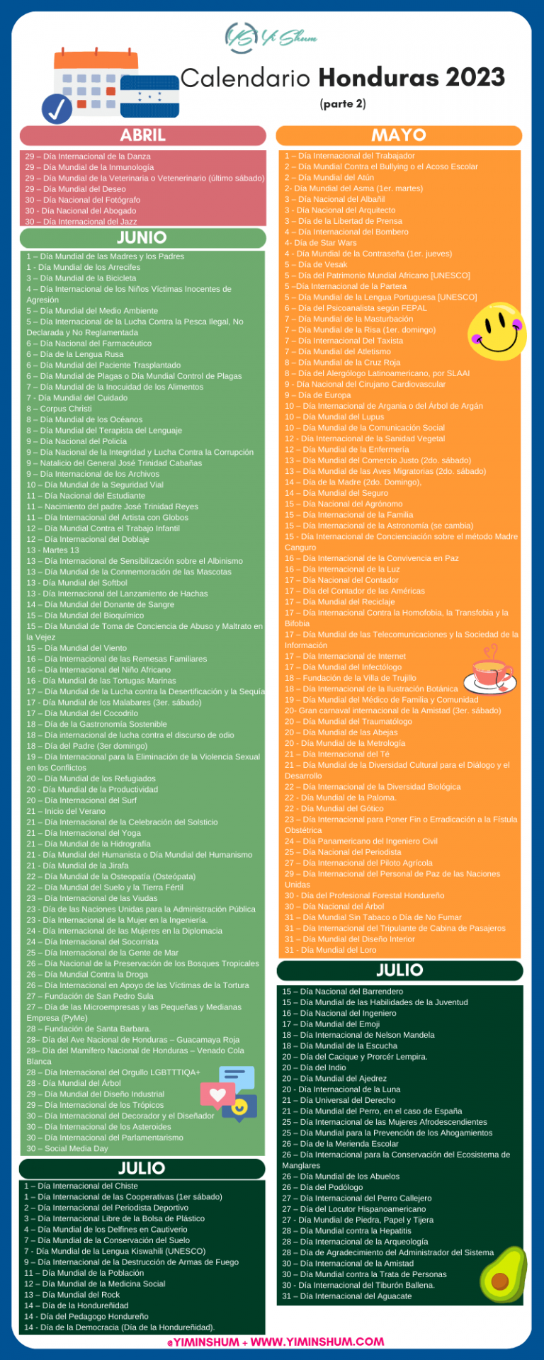 Días Feriados Honduras 2023: efemérides nacionales y mundiales