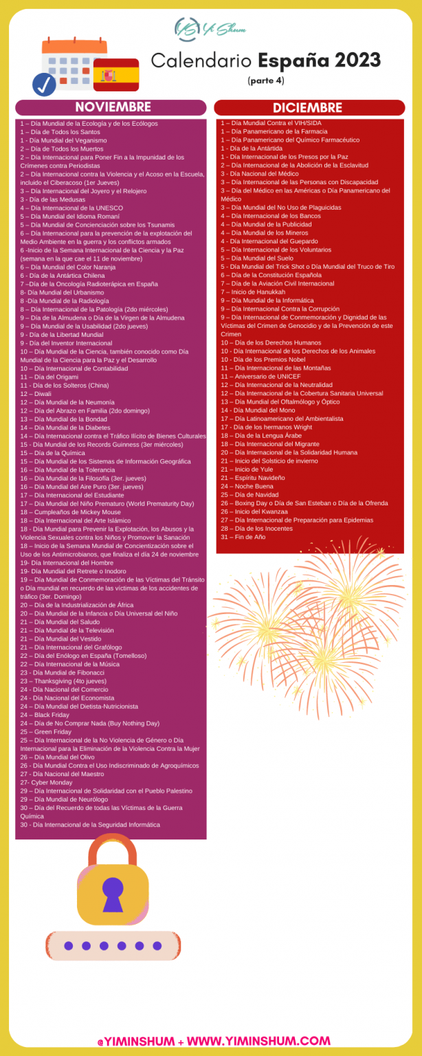 Días Feriados España 2023: fechas y efemérides nacionales y mundiales