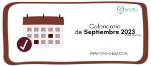 SEPTIEMBRE 2023: fechas y efemérides mundiales e internacionales